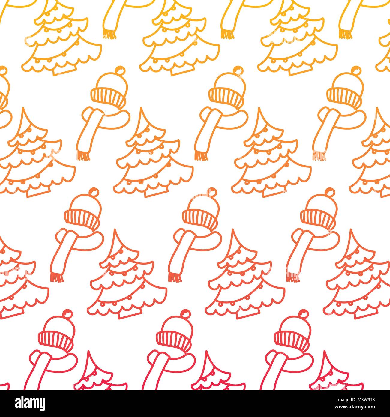 Pastel christmas winter background scarf Stock Vector Images - Alamy