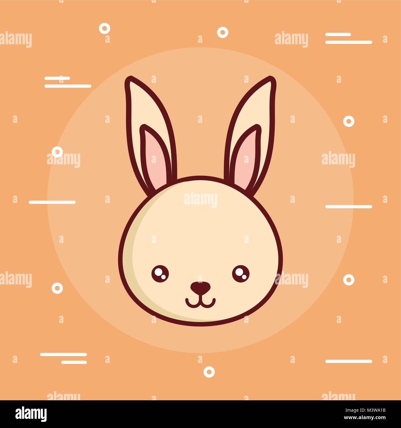 cute rabbit icon image Stock Vector Image & Art - Alamy