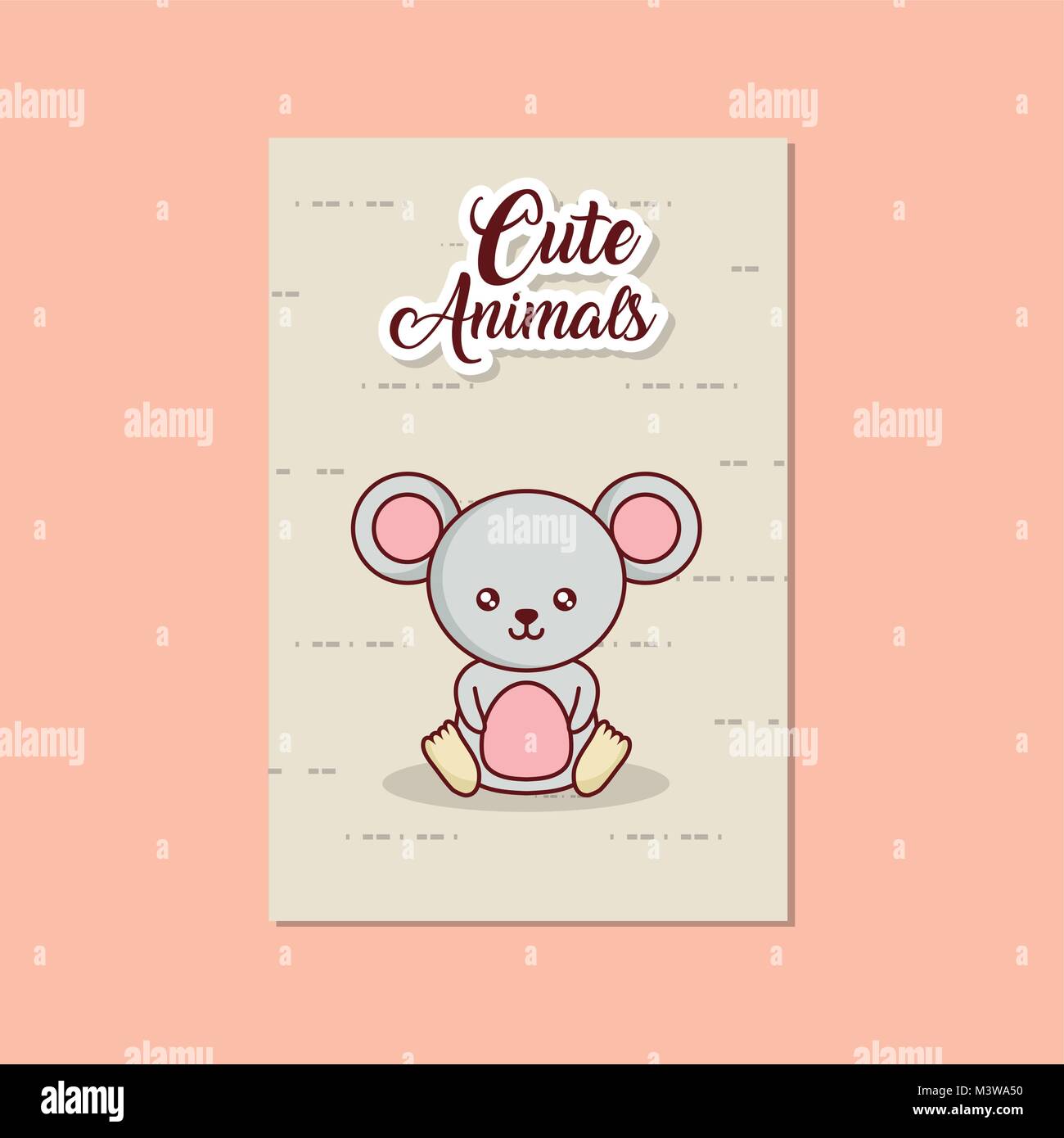 Cute animals design Stock Vector Image & Art - Alamy