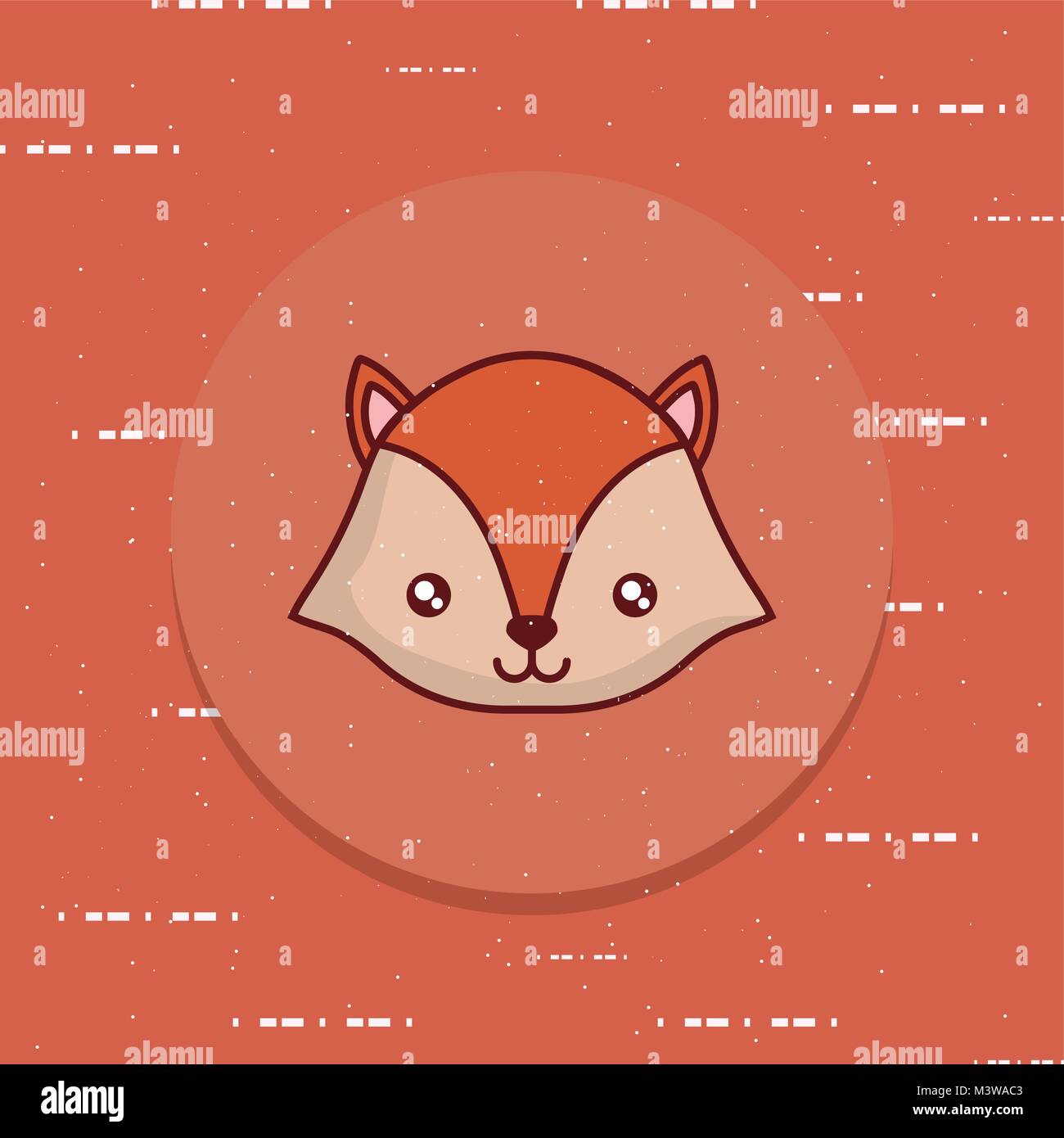 cute fox icon Stock Vector Image & Art - Alamy