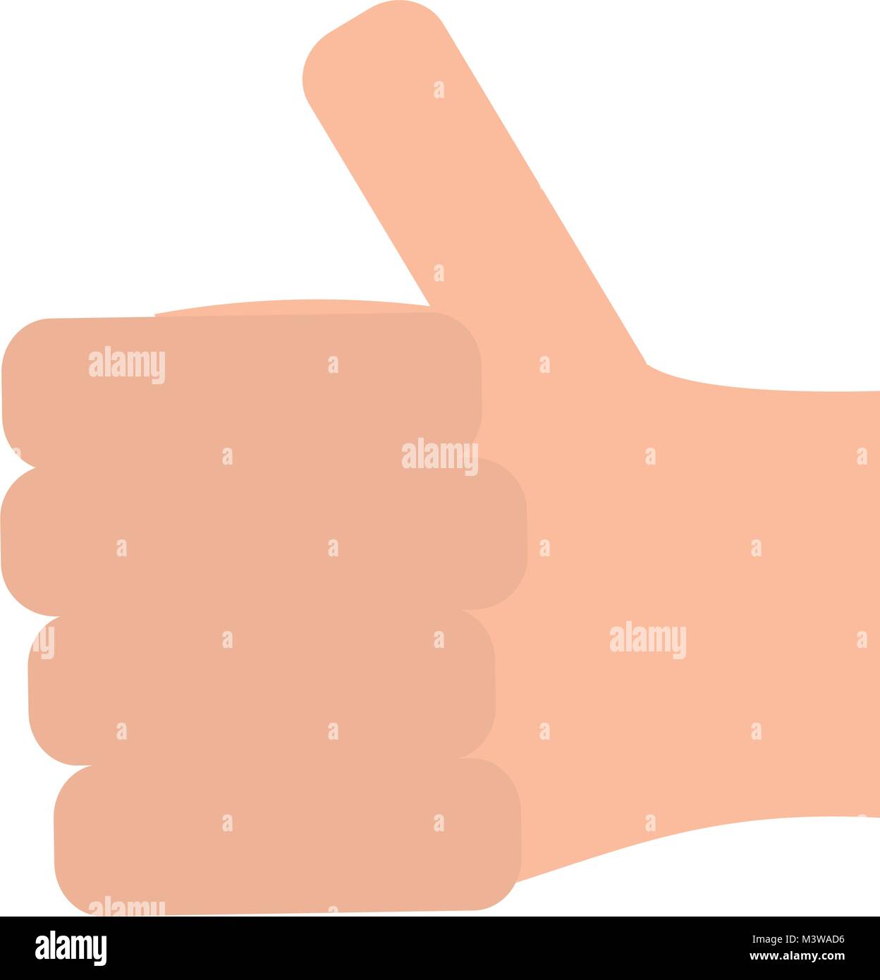 Man making ok sign hand Stock Vector Images - Alamy