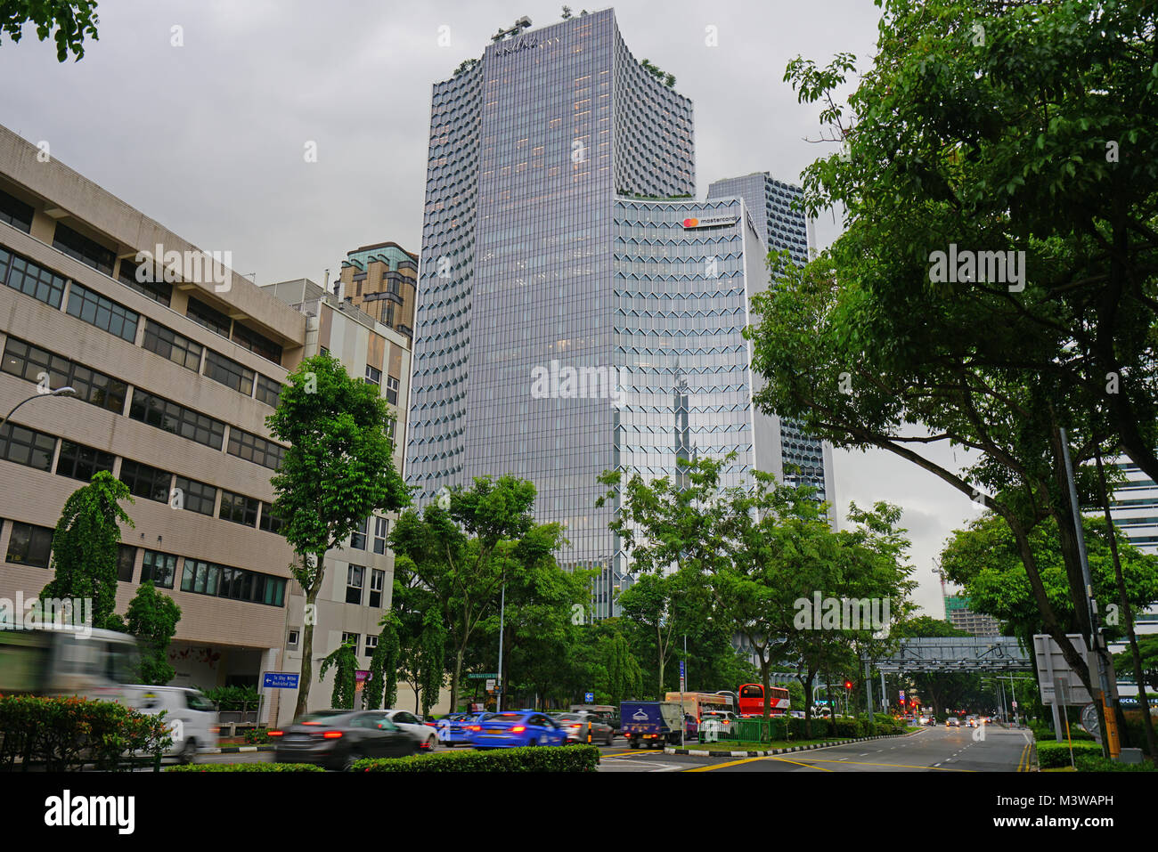 View of the DUO galleria, a new building complex in the Bras Basah ...