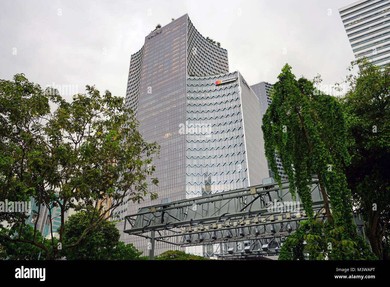 View of the DUO galleria, a new building complex in the Bras Basah ...
