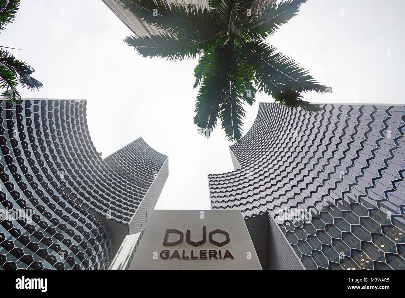 View of the DUO galleria, a new building complex in the Bras Basah ...