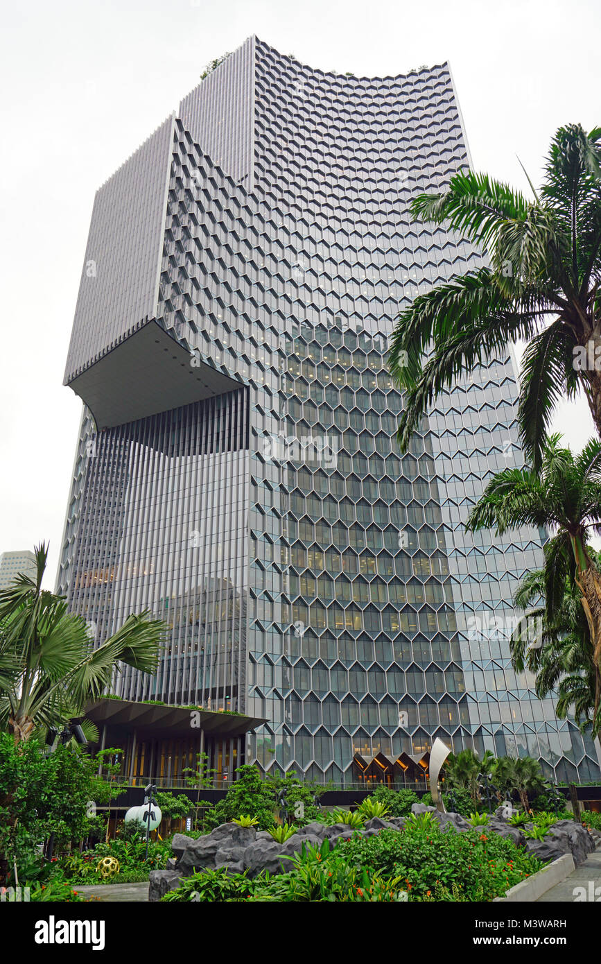View of the DUO galleria, a new building complex in the Bras Basah ...