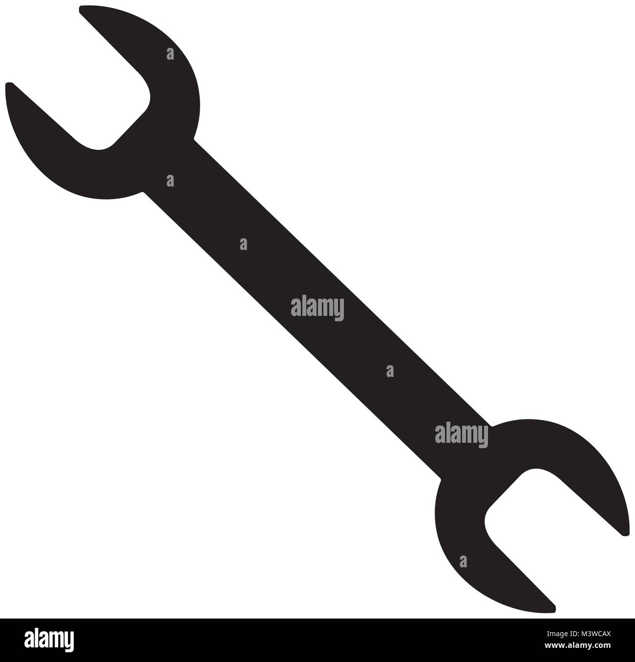 wrench tool isolated icon Stock Vector Image & Art - Alamy