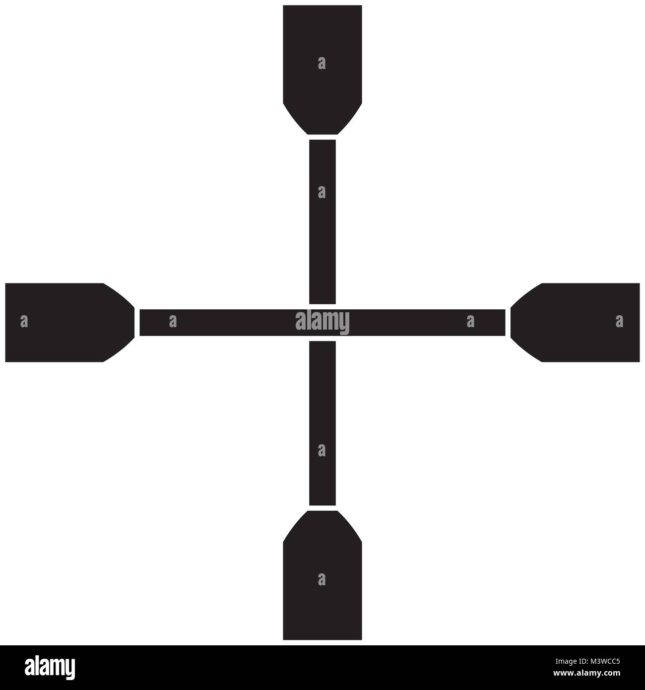 cross-piece tool isolated icon Stock Vector Image & Art - Alamy