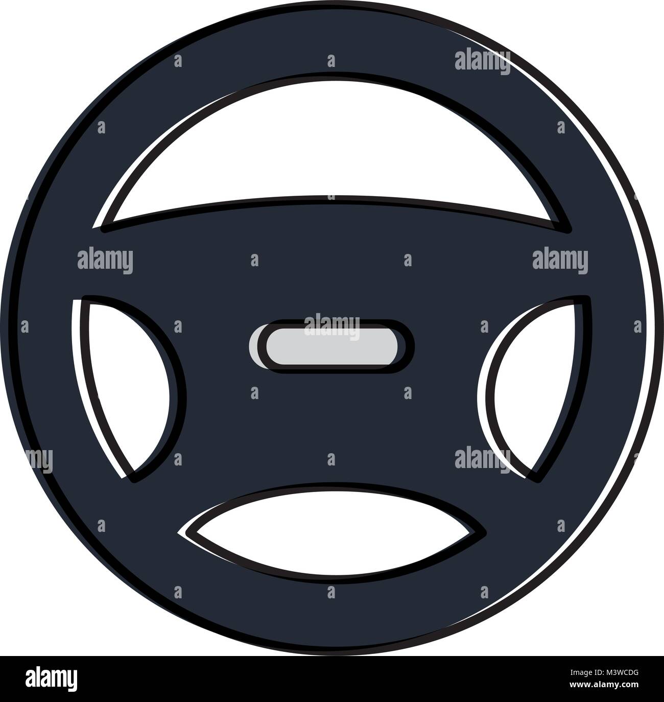 wheel control isolated icon Stock Vector Image & Art - Alamy