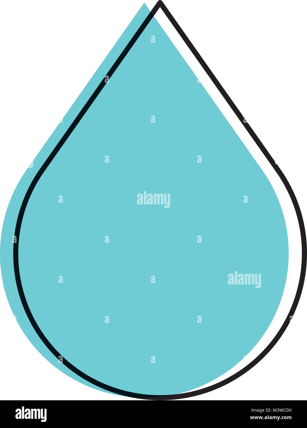drop liquid isolated icon Stock Vector Image & Art - Alamy