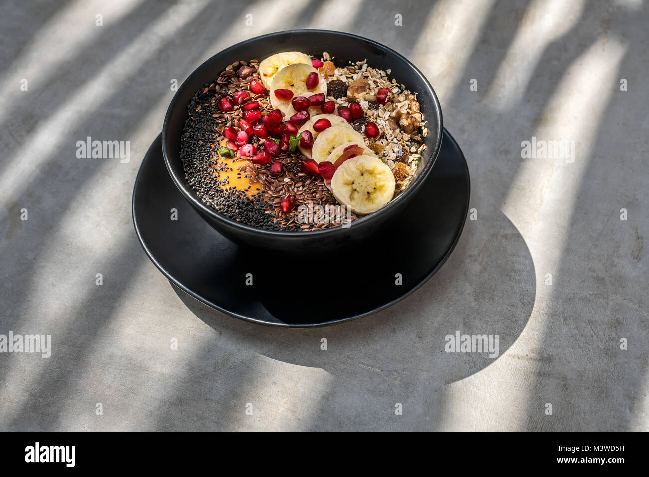 Fruit mix in bowl Stock Photo - Alamy