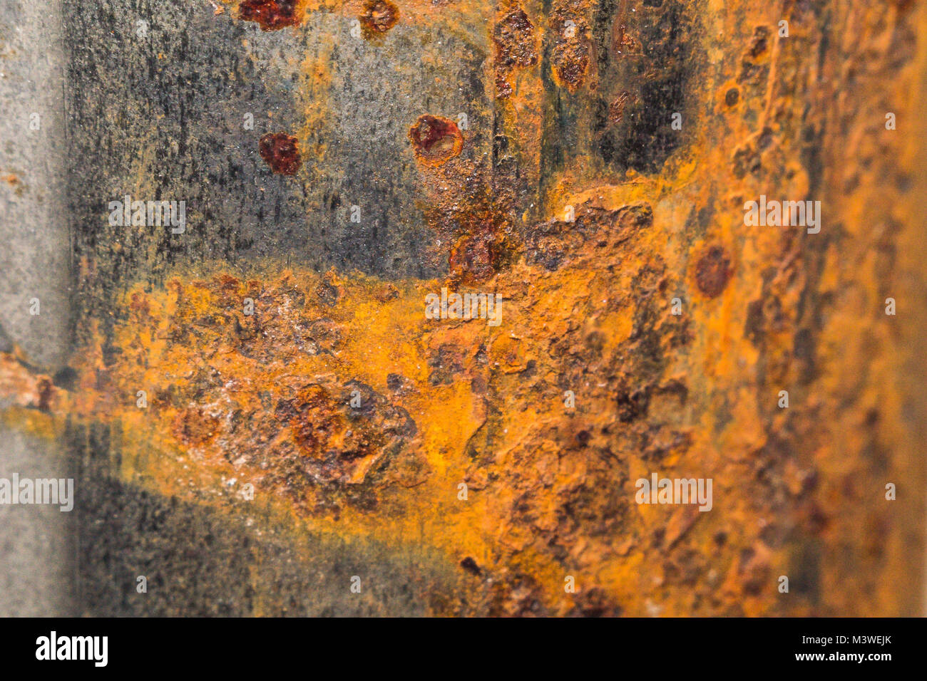 rusty metal close-up close-up macro photo of rust Stock Photo - Alamy