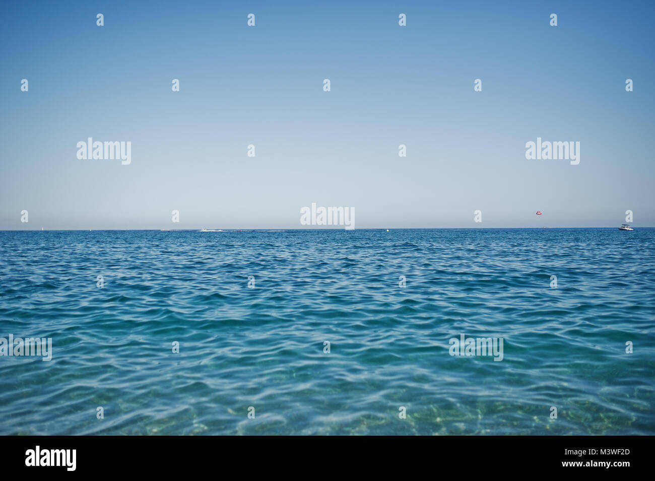 Fabulous photo of calm blue turquoise sea Stock Photo - Alamy