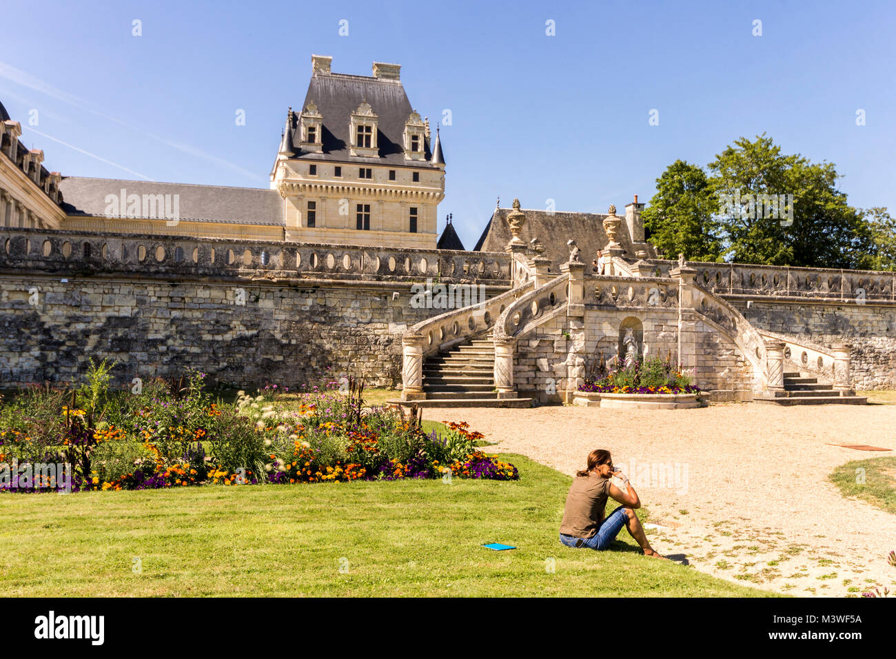The Château de Valençay, a residence of the d'Estampes and Talleyrand ...