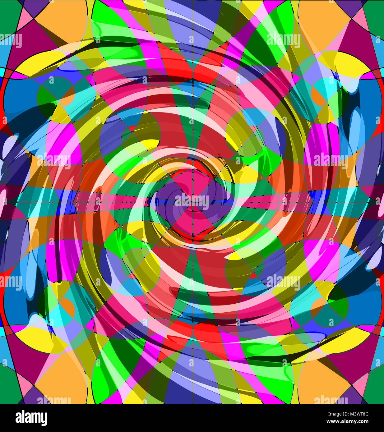 Spiral consisting Stock Vector Images - Alamy