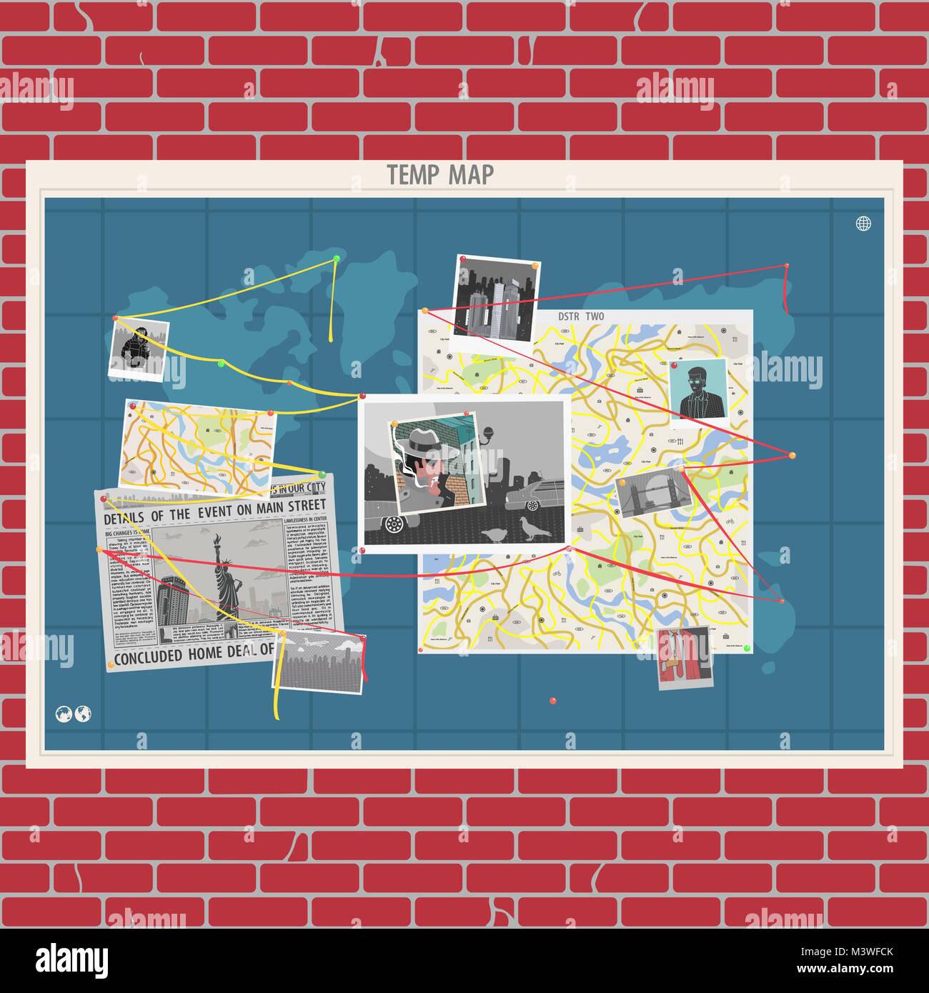 Crime map hi-res stock photography and images - Alamy