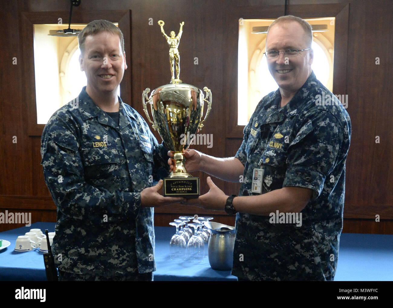 NAVAL BASE KITSAP-BREMERTON (May 11, 2017) Capt. Kevin Lenox, Nimitz ...