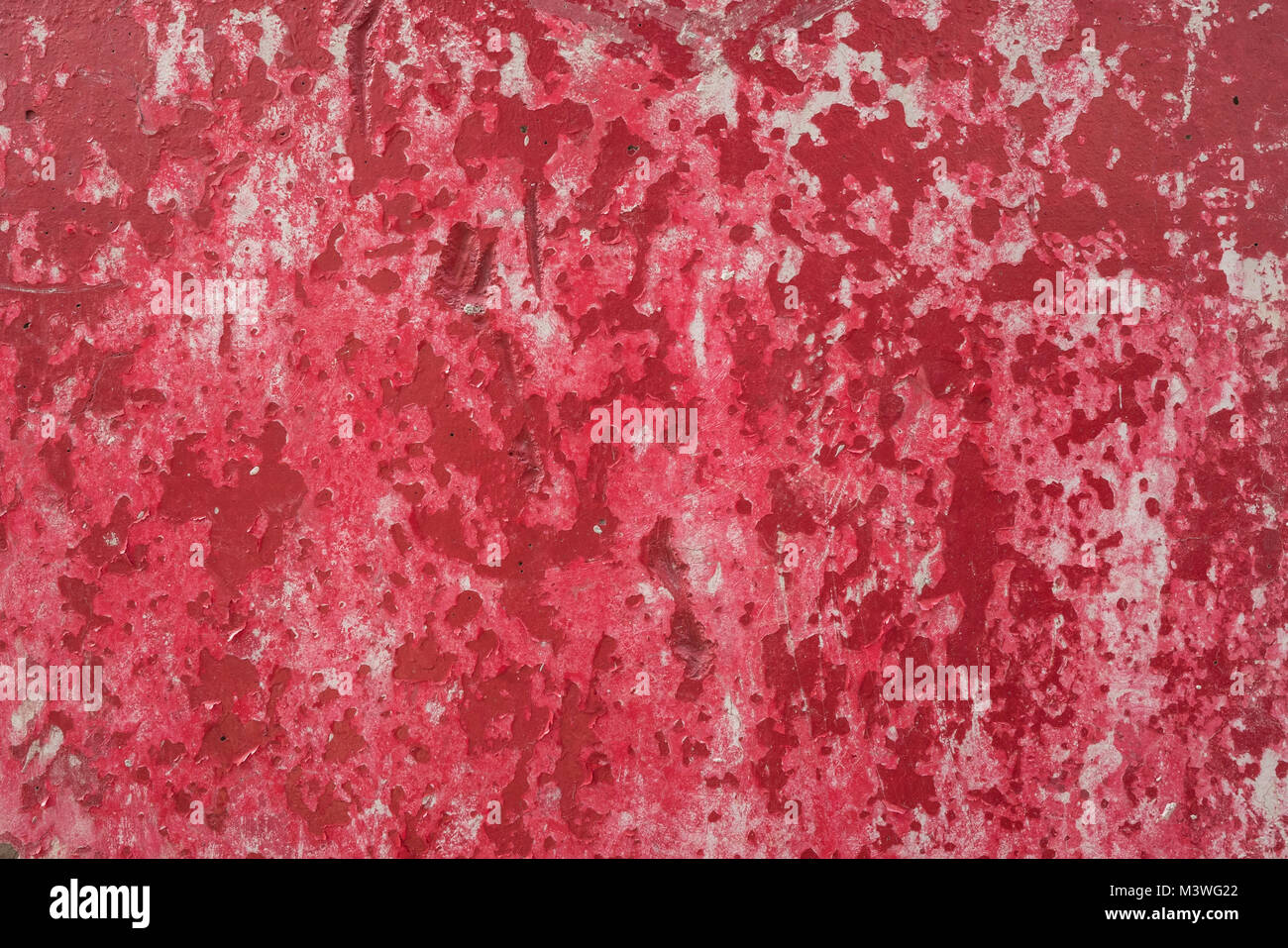 Red crack painted wall Stock Photo - Alamy