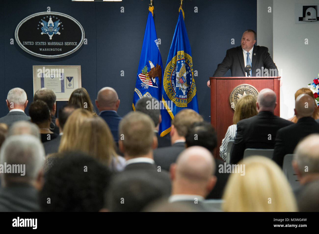 -Washington, D.C. Friday, May 22, 2017. The US Marshals Service honored ...