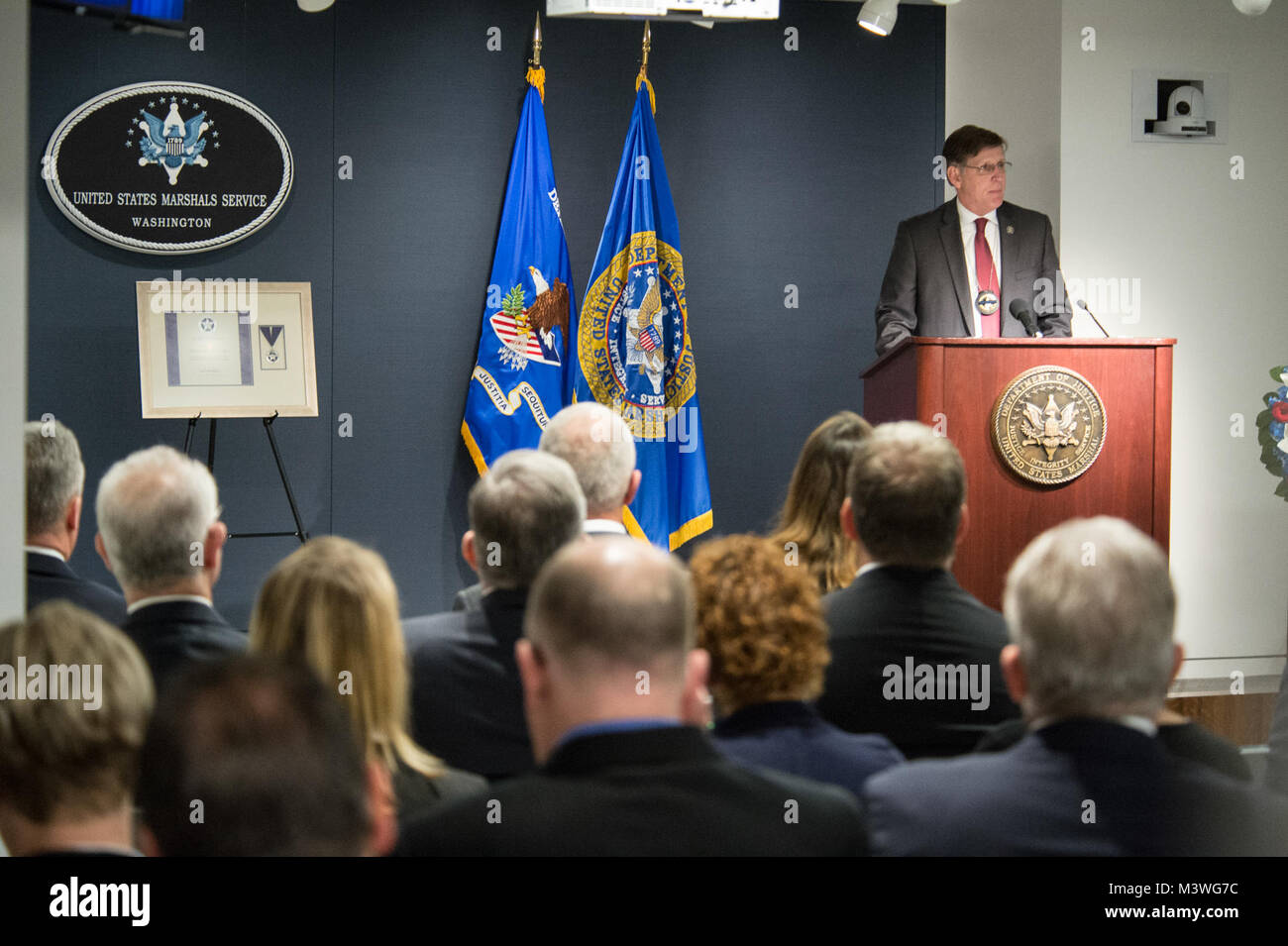 -Washington, D.C. Friday, May 22, 2017. The US Marshals Service honored ...