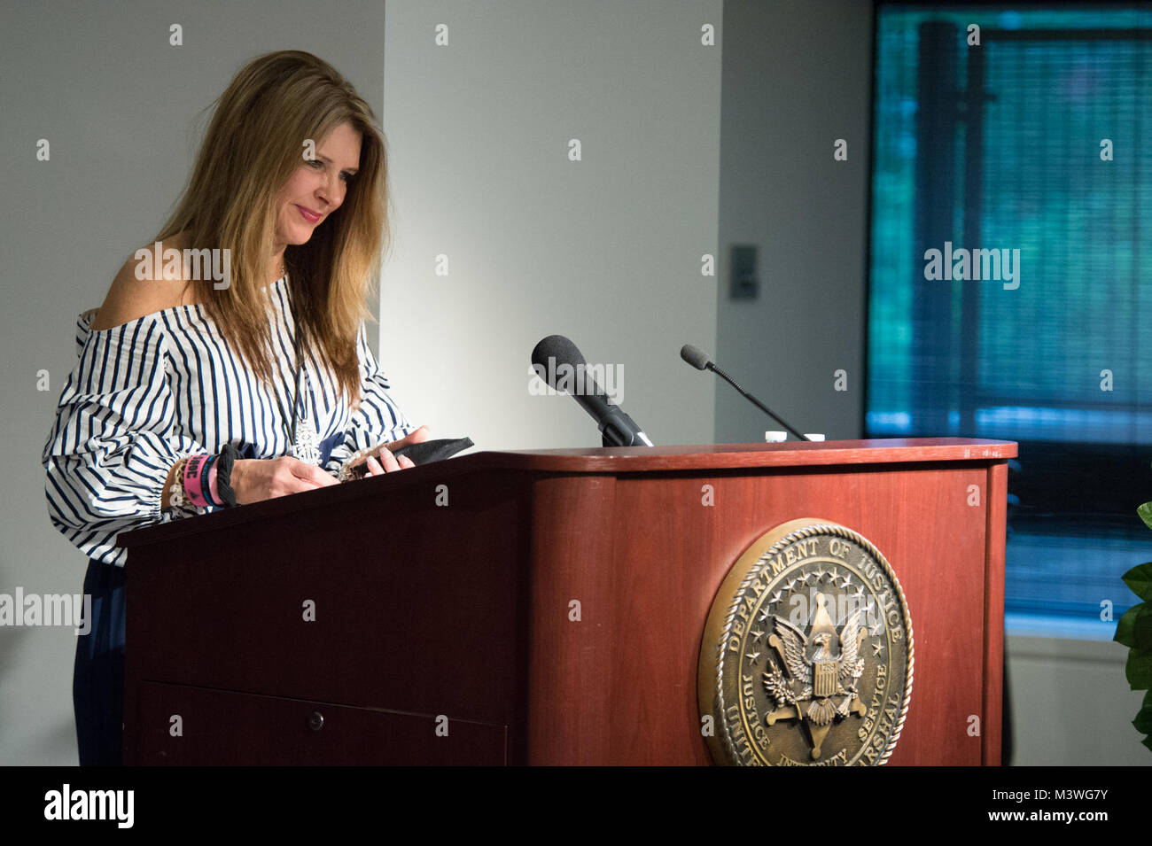 -Washington, D.C. Friday, May 22, 2017. The US Marshals Service honored ...