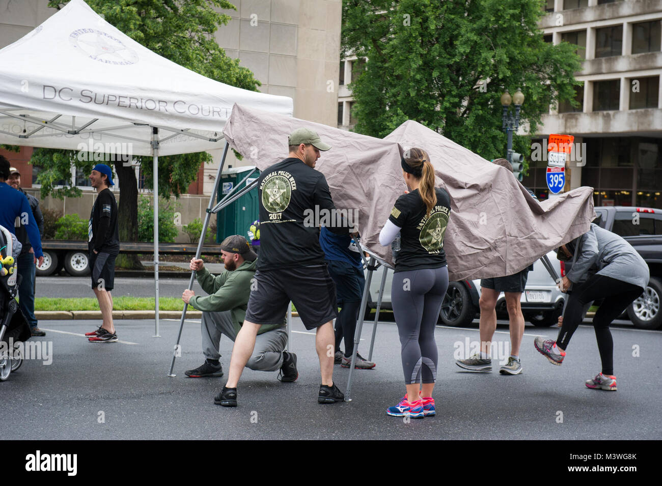 -Washington D.C., 13 may, 2017. Members of the U.S. Marshals Service ...