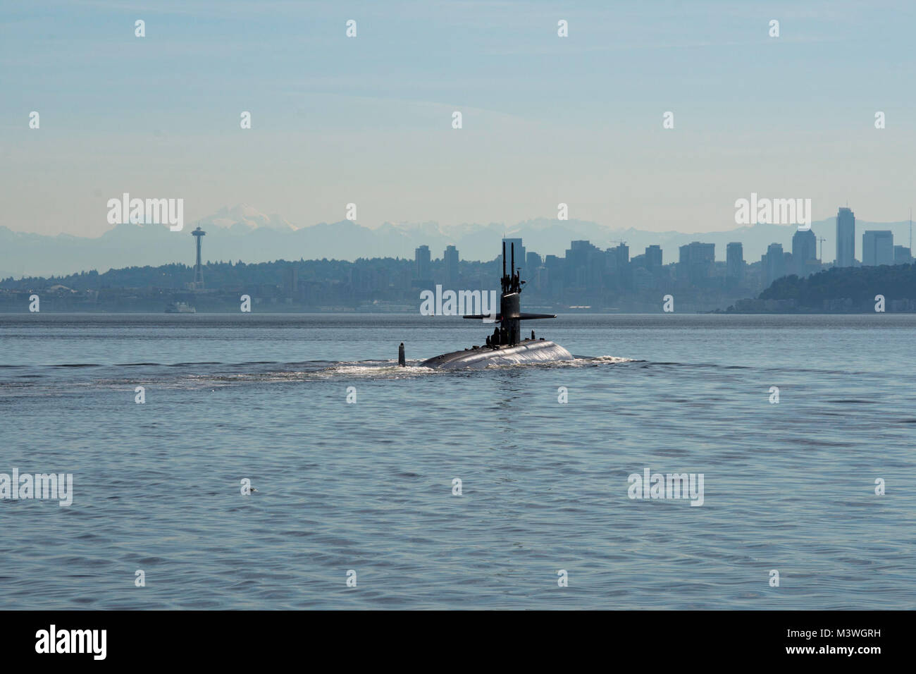 PUGET SOUND, Wash. (May 22, 2017) The Los Angeles-class fast-attack ...
