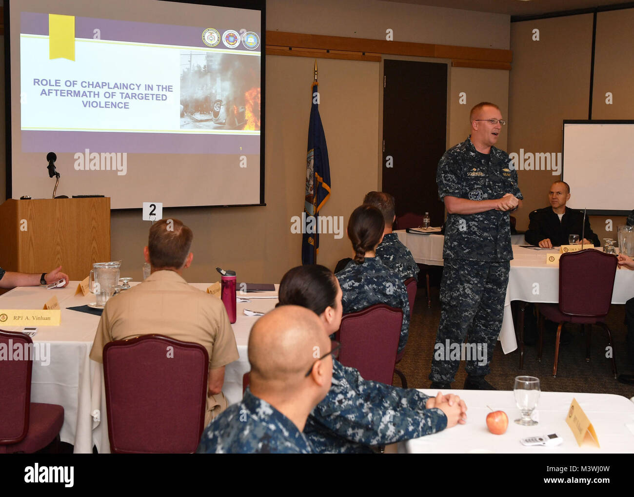 170613-N-ZY850-014 BANGOR, Wash. (Jun. 13, 2017) Capt. Alan Schrader ...