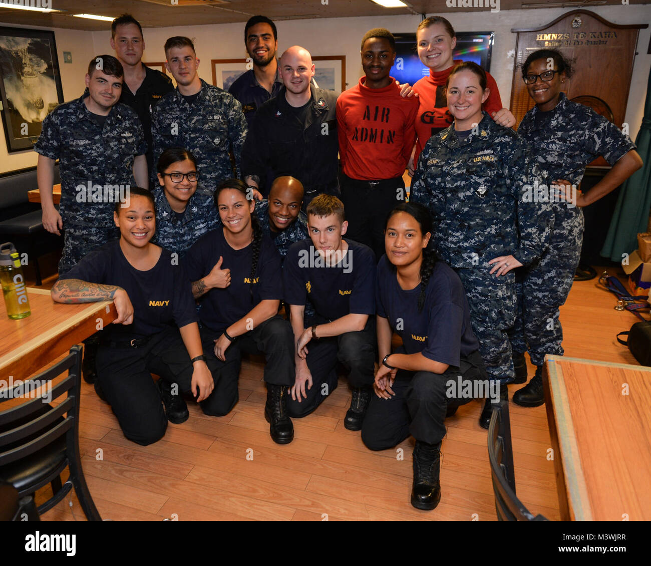 WATERS OFF GUAM (June 30, 2017) U.S. Navy Sailors from Carrier Strike ...