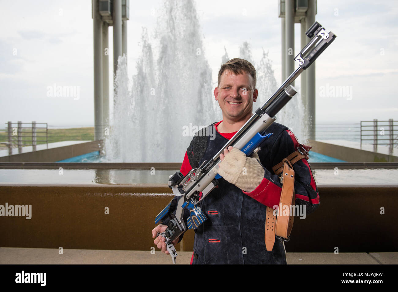 Marine Corps Sgt. Jack Sigman stands for a photo at McCormick Place in ...