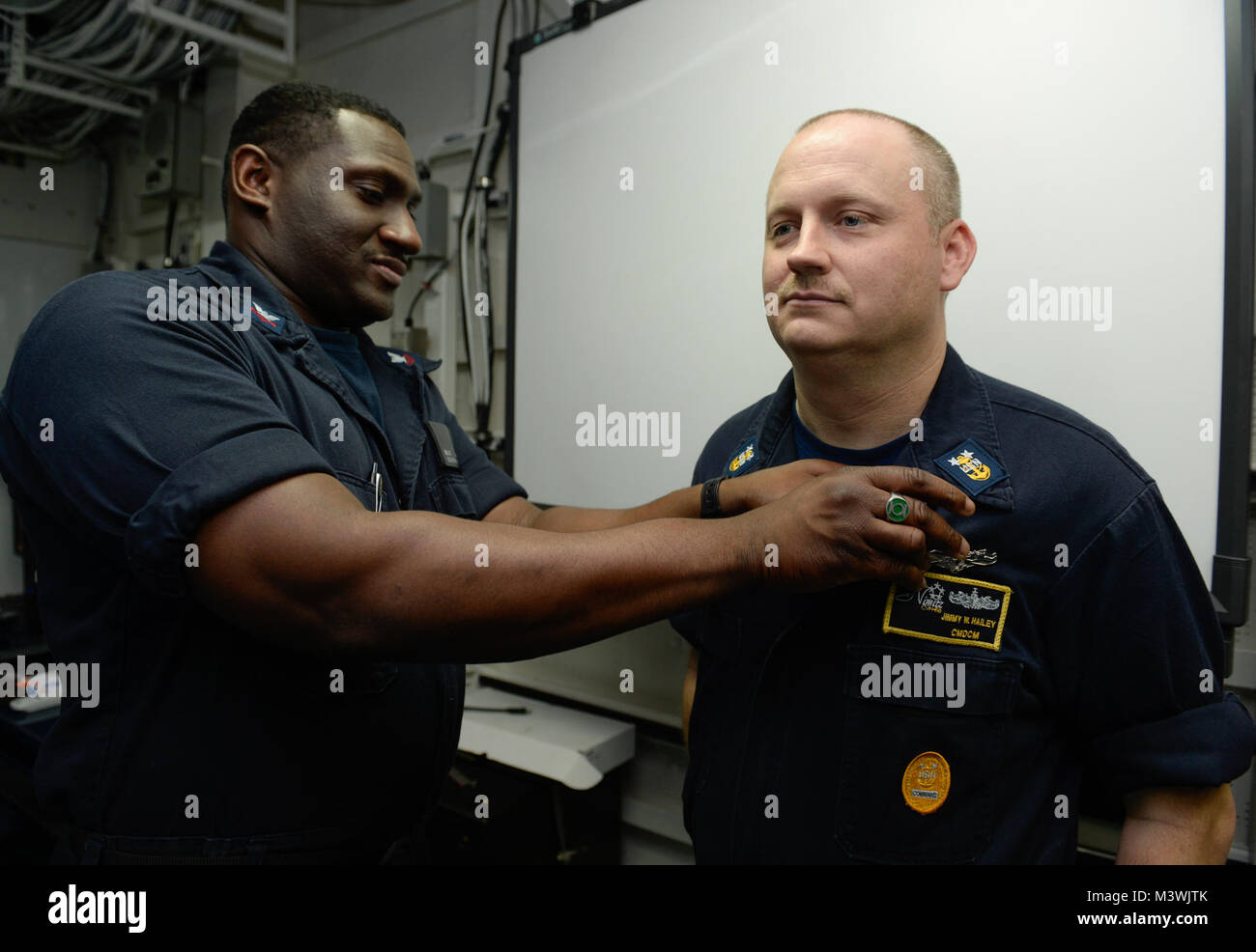 WATERS OFF GUAM (July 1, 2017) U.S. Navy Intelligence Specialist 2nd ...