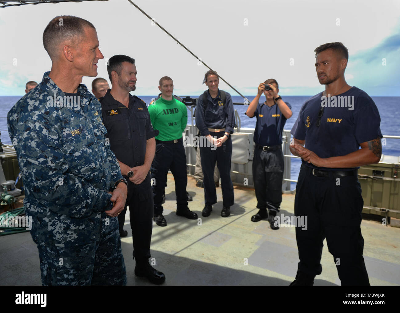 PHILIPPINE SEA (July 2, 2017) Commander of Carrier Strike Group (CSG ...