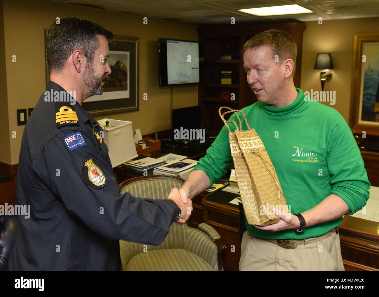 SURIGAO STRAIT (July 3, 2017) Royal New Zealand navy Cmdr. Steve Lenik ...