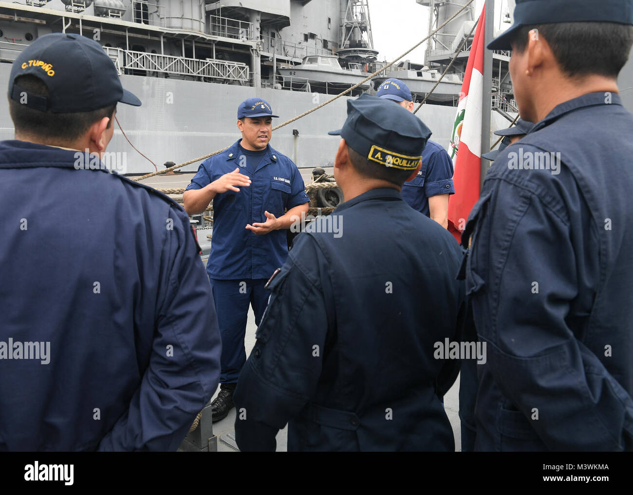 LIMA, Peru (July 16, 2917) - U.S. Coast Guard Maritime Enforcement ...