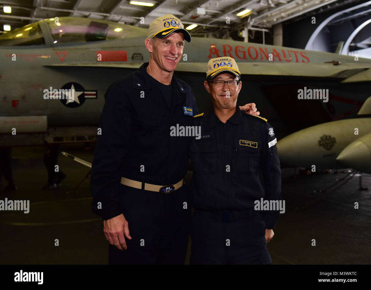 BAY OF BENGAL (July 17, 2017) U.S. Navy Rear Adm. Bill Byrne, commander ...