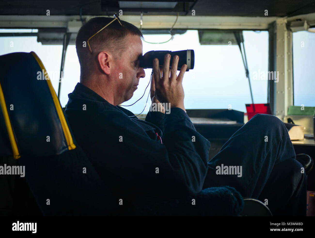 STRAIT OF HORMUZ (July 23, 2017) U.S. Navy Capt. Kevin P. Lenox ...