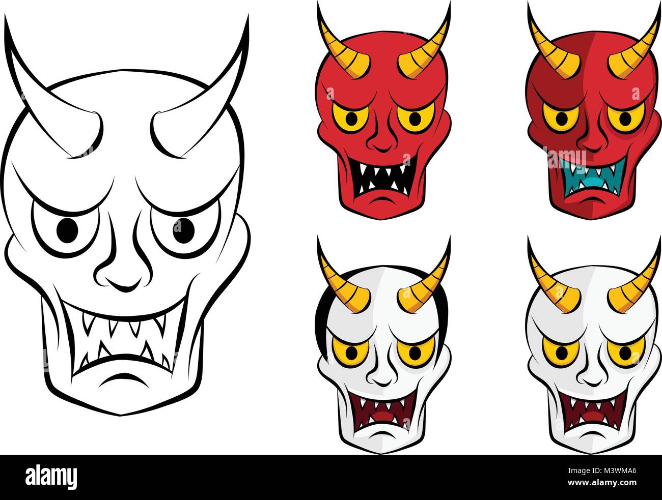 Opera ghost mask theater Stock Vector Images - Alamy