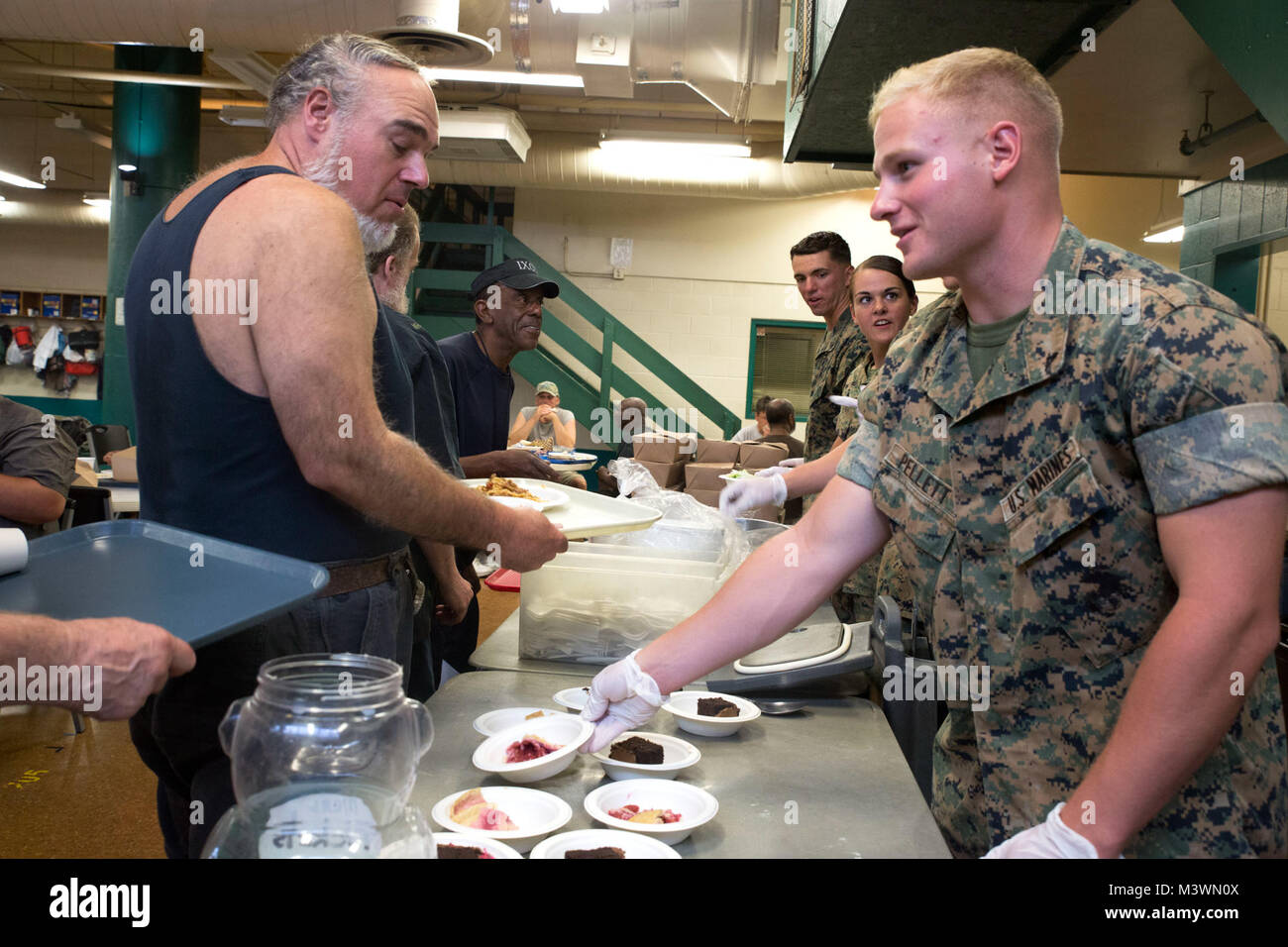 Lance Corporal Pellett, a Marine with Combat Logistics Battalion 7, 1st ...