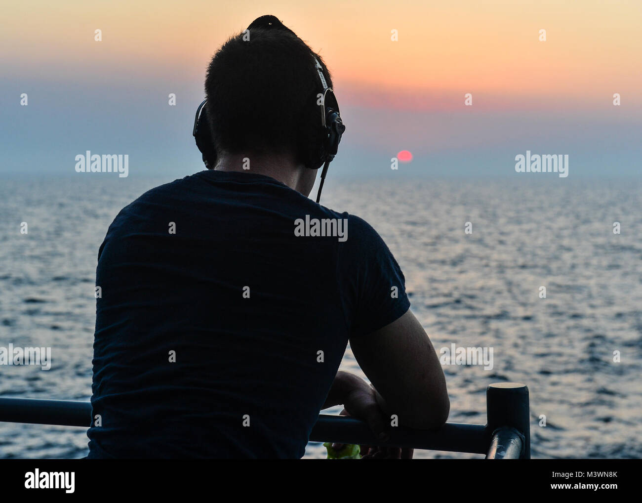 ARABIAN GULF (Aug 5, 2017) U.S. Navy Seaman Jerek Vance, from ...