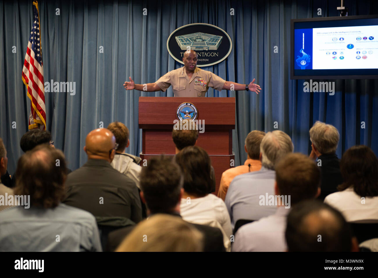 LtGen. Vincent Stewart, The Director of the Defense Intelligence Agency ...