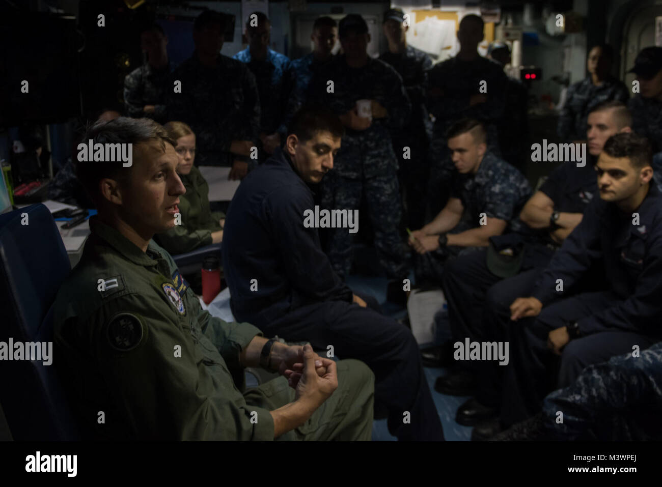 170825-N-ZO915-013 BREMERTON, Wash. (Aug. 25, 2017) Lt. Samuel Clement ...