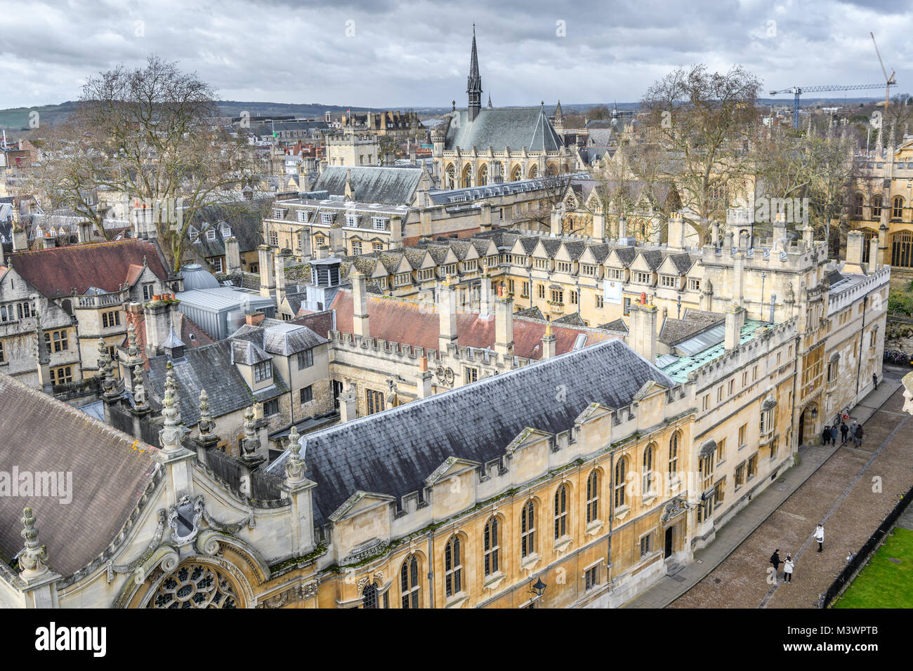 Brasenose college buildings at the university of Oxford, England Stock ...