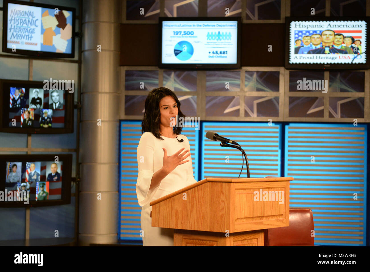 Special guest and Key Note Speaker, Ms. Aixa Diaz, a correspondent with ...