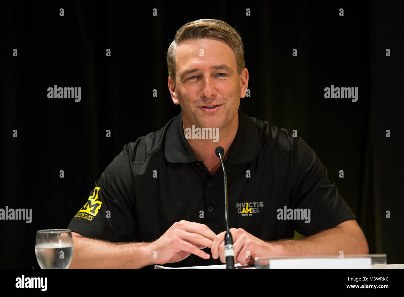 Michael Burns, Invictus Games Toronto chief executive officer, speaks ...