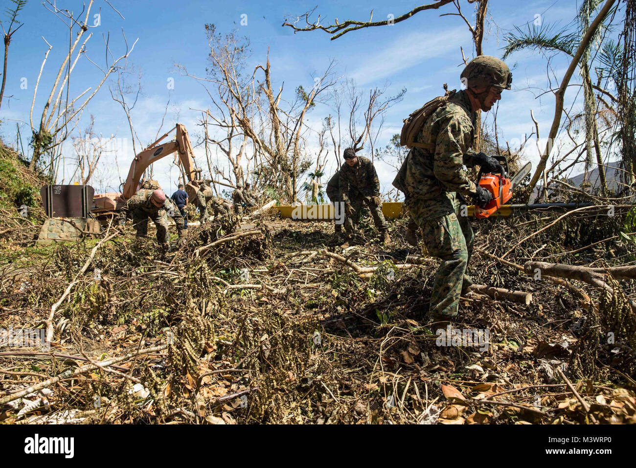 170925-M-CA957-0014 CEIBA, Puerto Rico (Sept. 25, 2017) U.S. Marines ...