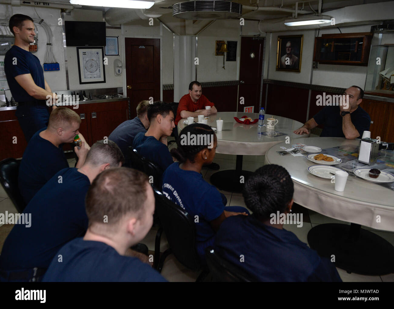 ARABIAN GULF (Oct. 10, 2017) U.S. Navy Master Chief Aviation ...