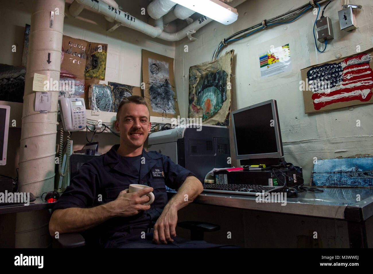 171109-N-BR087-143 BREMERTON, Wash. (Nov. 9, 2017) Airman Dylan Eaton ...