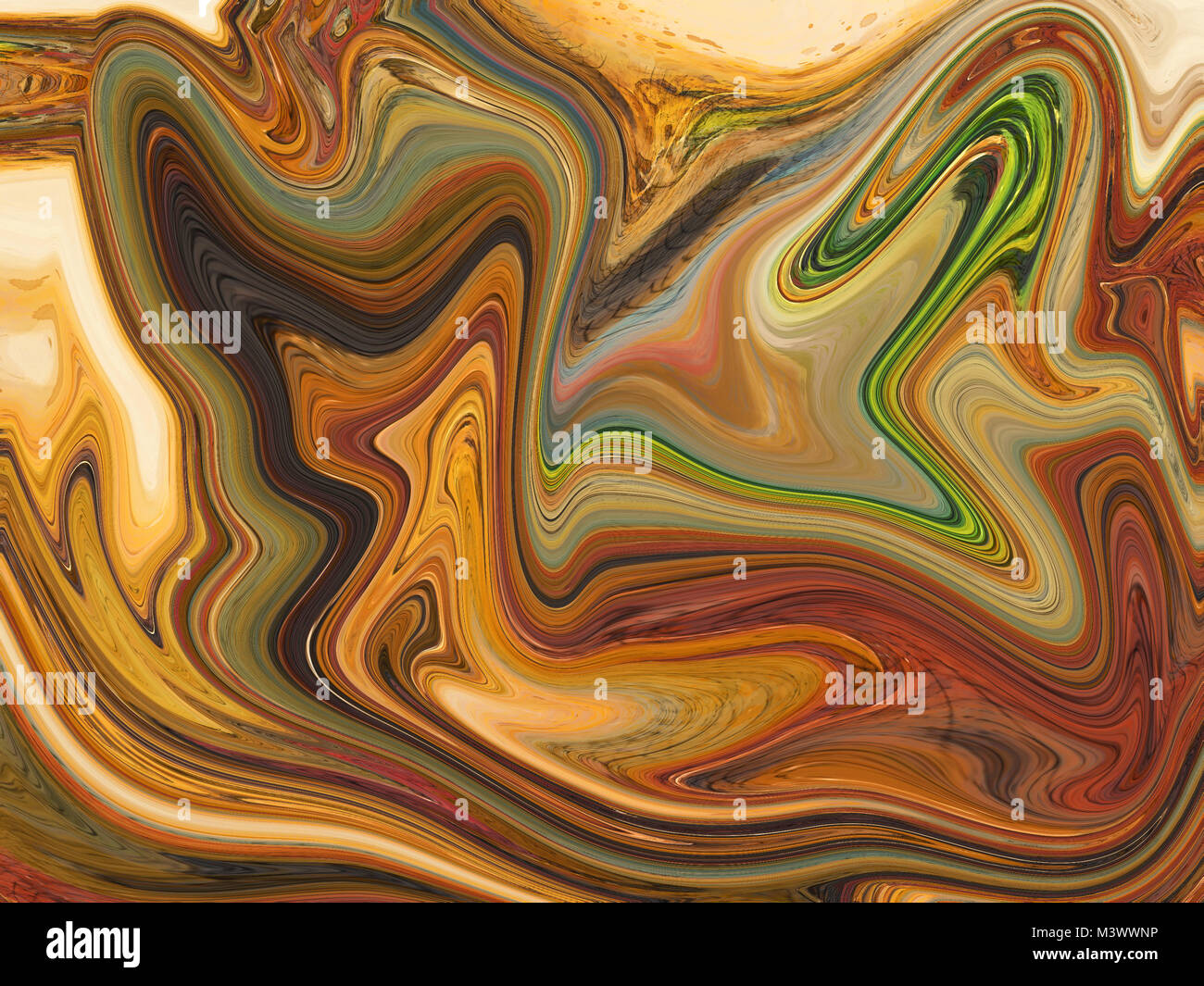 Juicy color mix painting with marbling. Marble texture. Paint splash ...