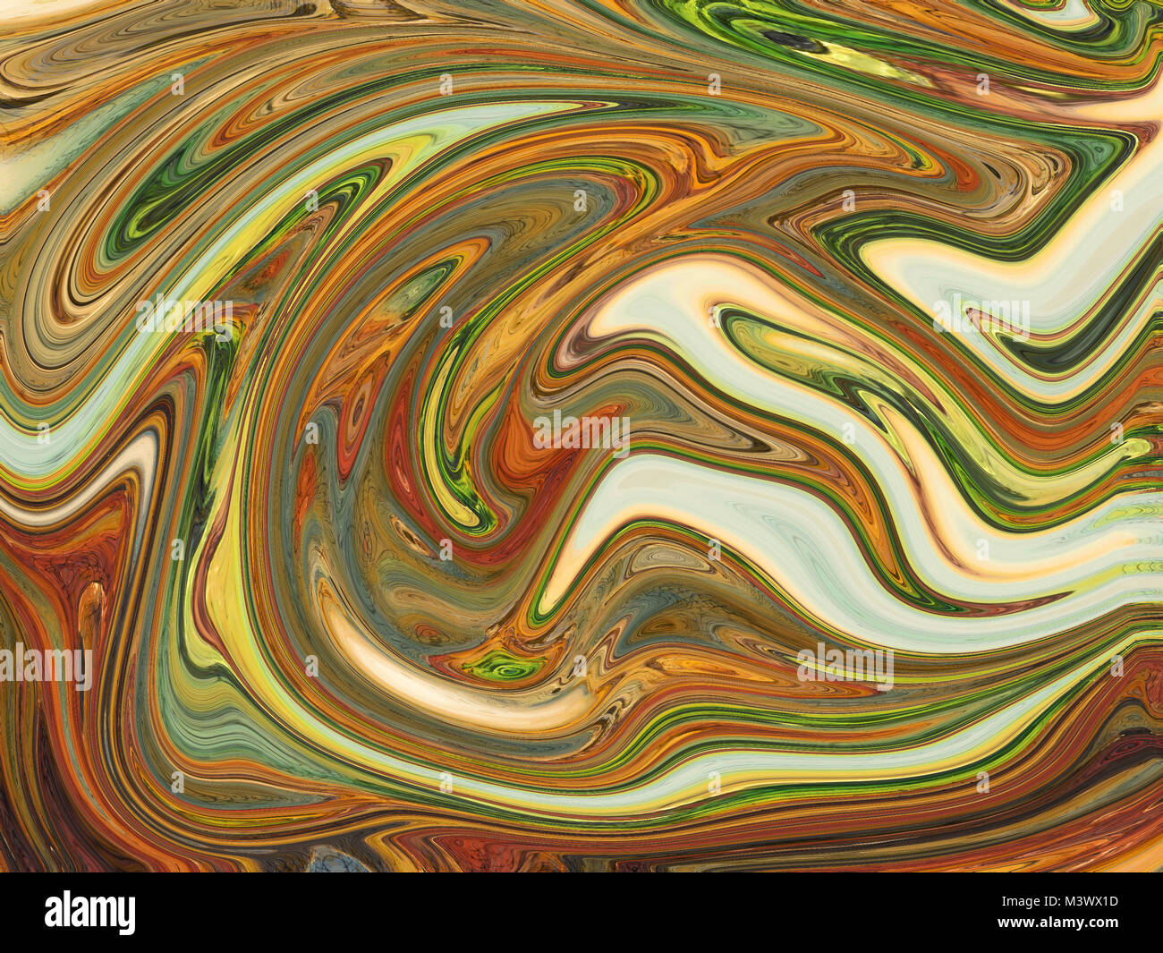 Juicy color mix painting with marbling. Marble texture. Paint splash ...