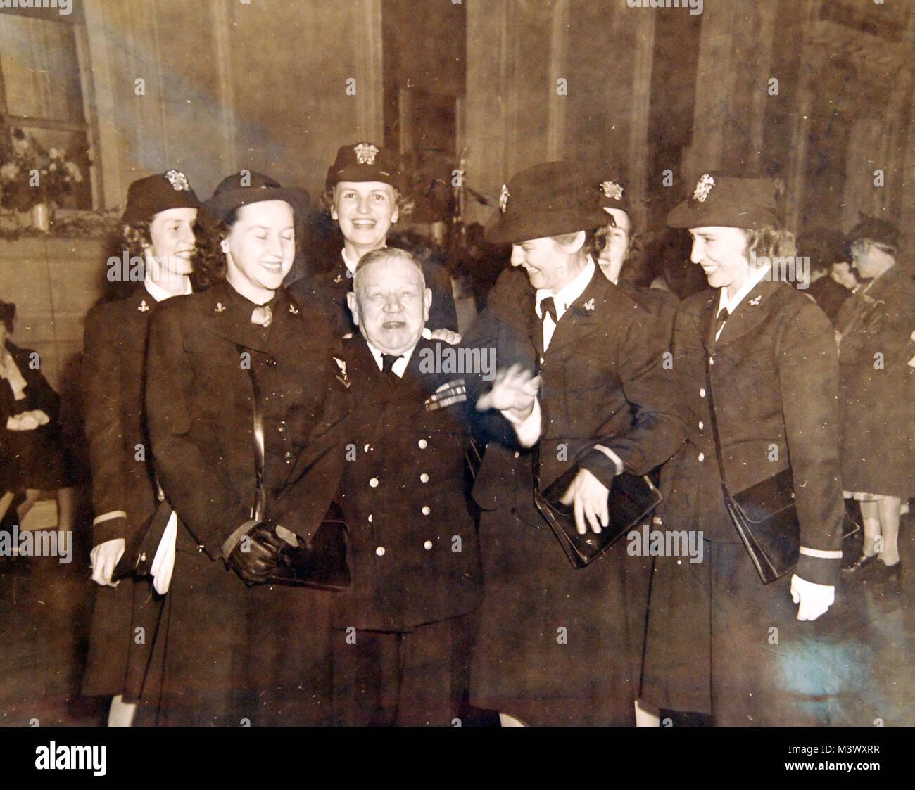 80-G-359957: CBM George “Sandy” Sanderson, 81, oldest man on activity ...