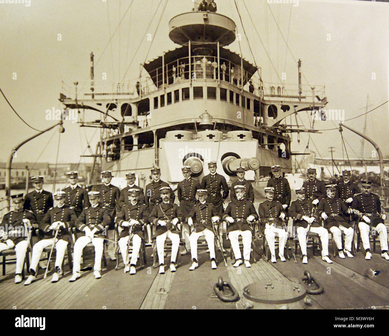 PR-3-Box-36-10: USS Pennsylvania (Armored Cruiser #4), Officers ...